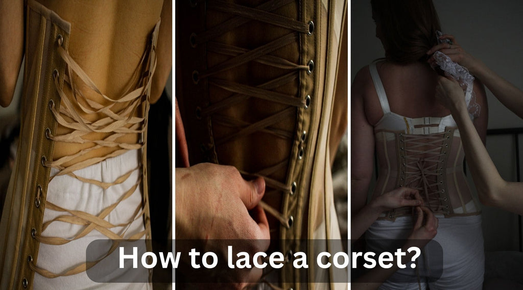 Lacing a Corset: Step-by-Step Guide With Photos – Miss Leather Online