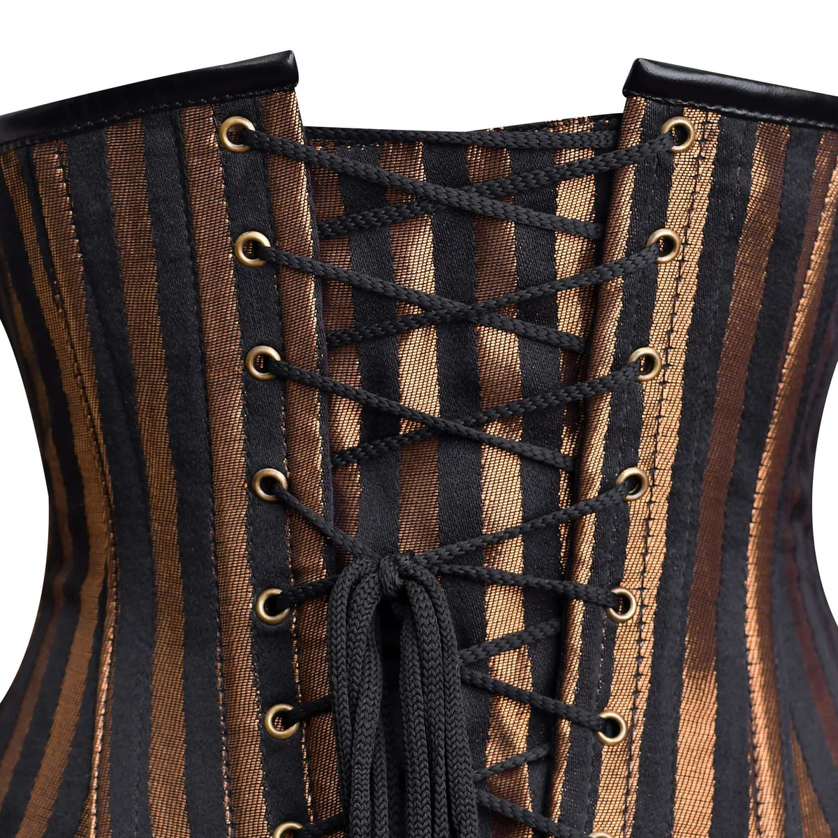 Plus Size Brown Under bust Corset Top – Miss Leather Online