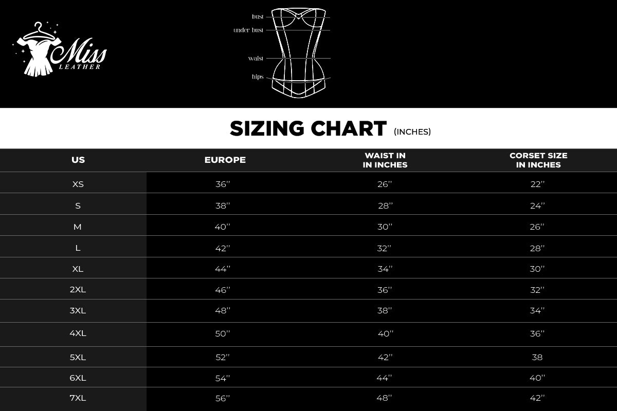 How to measure women corset size?